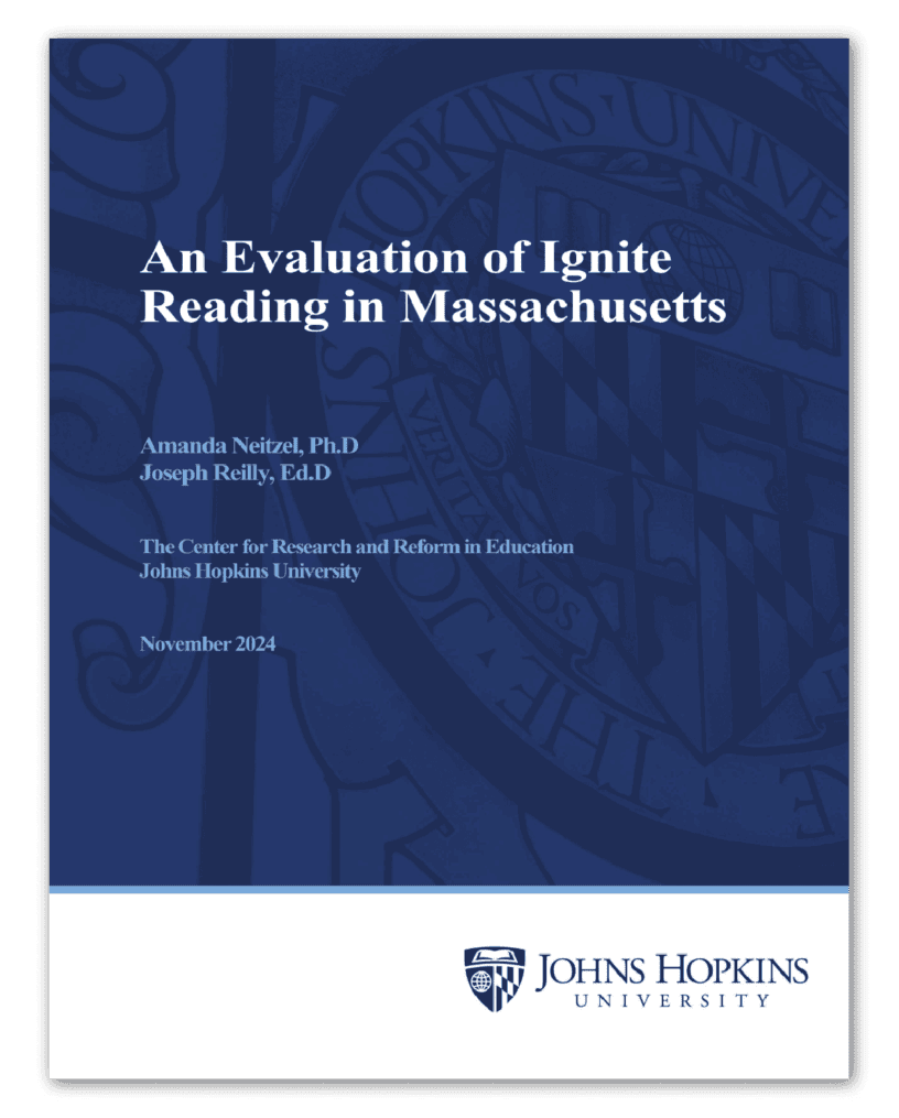 Reading Tutoring Impact - Ignite Reading Program Results